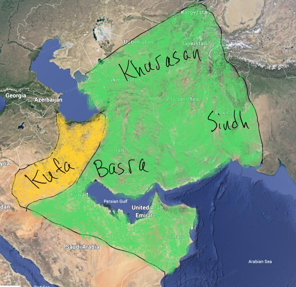 Maps of the Umayyad Caliphate – The Islamic History Podcast